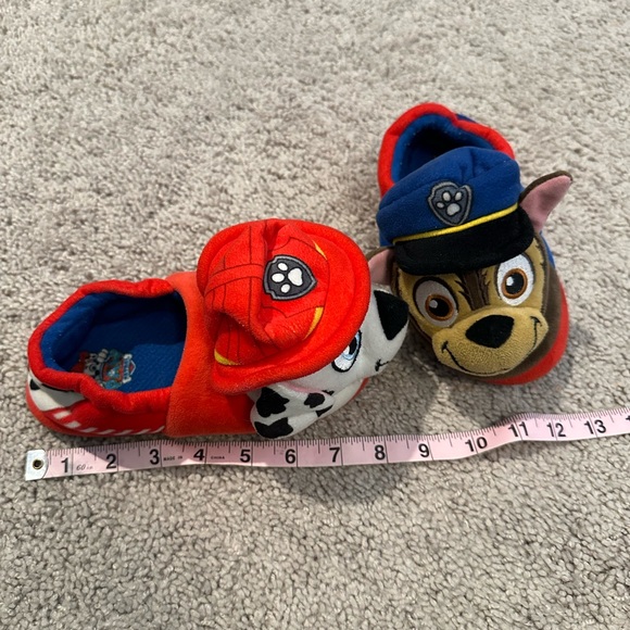 Paw Patrol | Shoes | Paw Patrol Red And Blue Dog Head Slippers | Poshmark